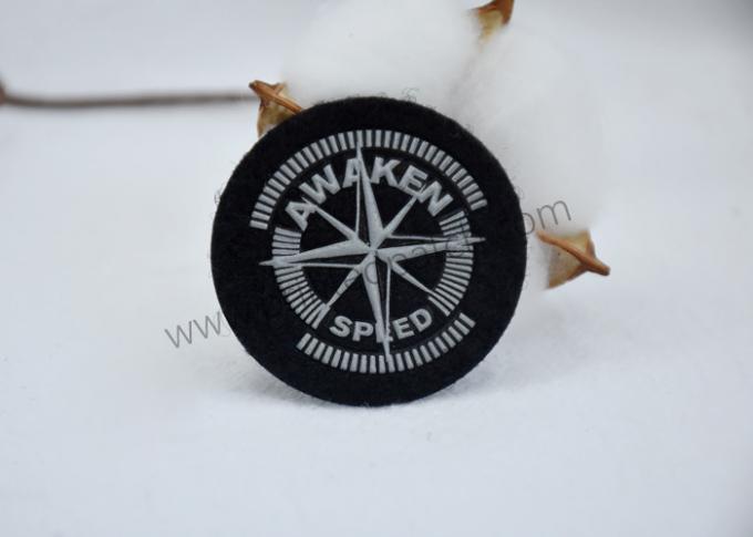 Black SGS 5cm 3M Reflective Velcro Patch High Frequency Technic