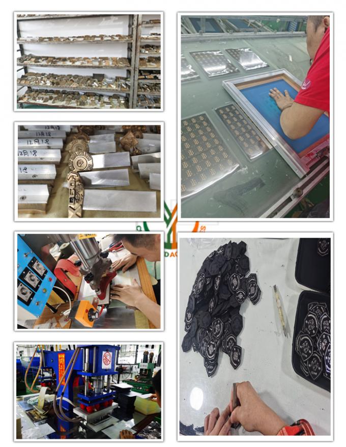 Black SGS 5cm 3M Reflective Velcro Patch High Frequency Technic